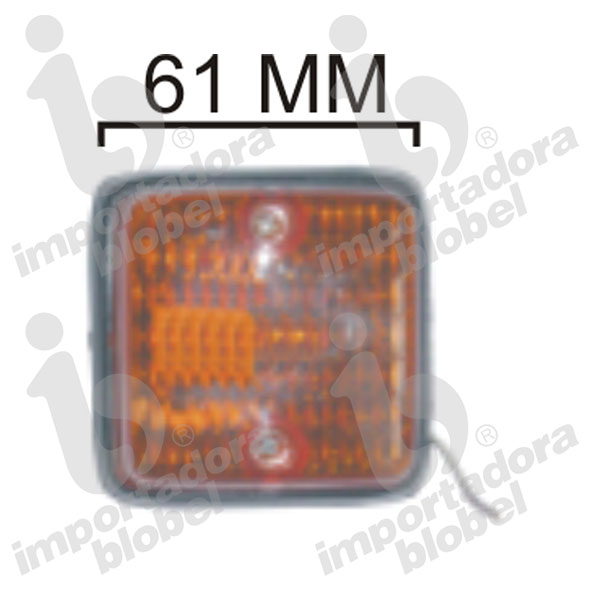 Importadora Blobel FAROL CUADRADO AMBAR
